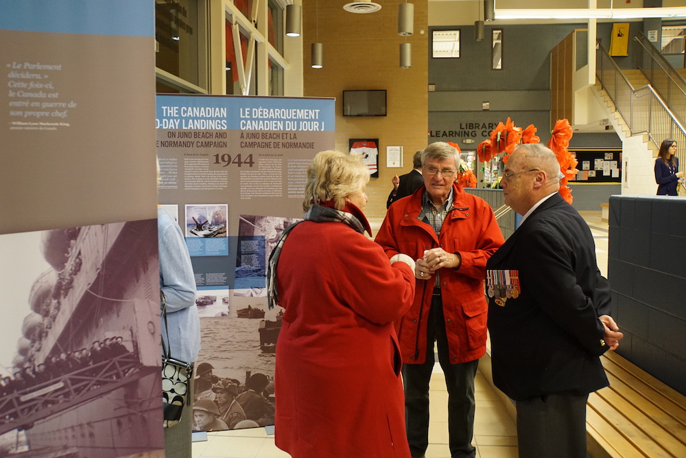 A Special Evening at Garth Webb Secondary : Juno Beach Centre