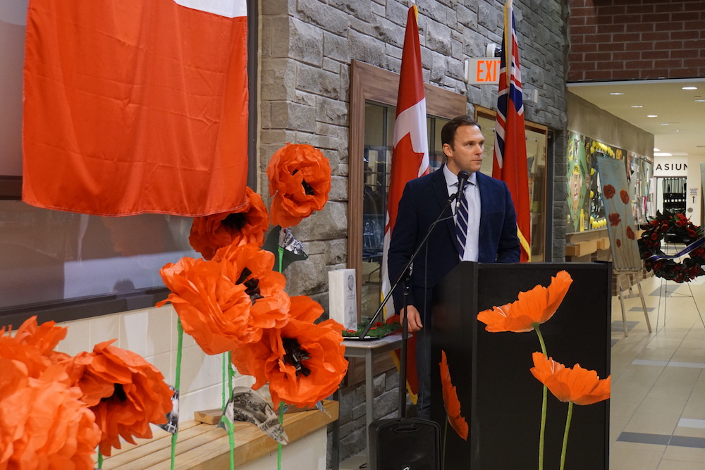 A Special Evening at Garth Webb Secondary : Juno Beach Centre