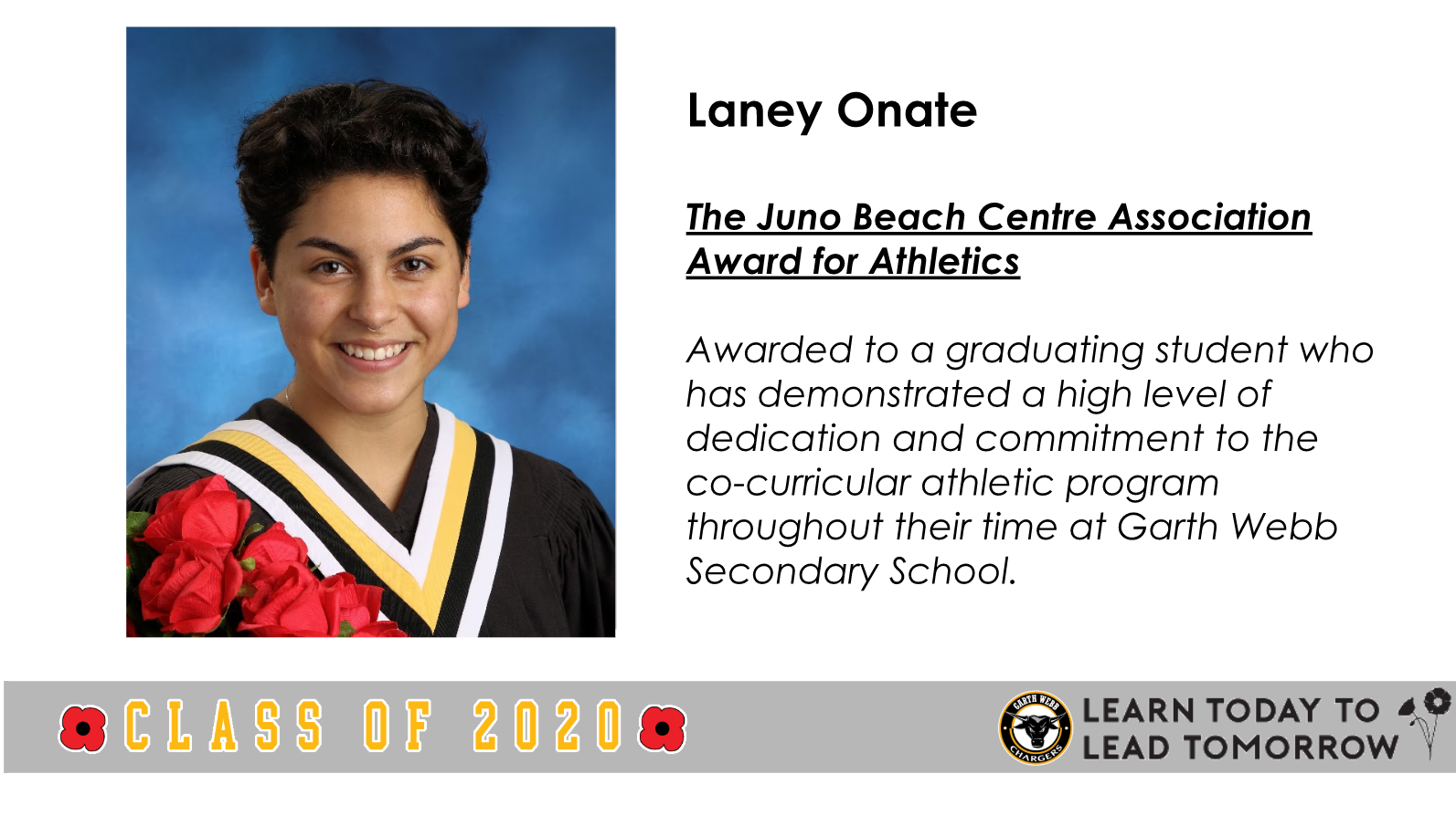 Congratulations to the 2020 Graduates of Garth Webb Secondary School ...