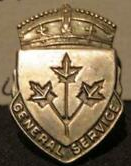 General Service Lapel Pin : Juno Beach Centre